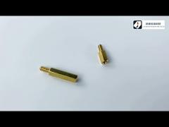 m2 m4 m10 full thread metal bolt stud bolt  brass  partial thread  plain din975 din976