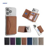 China Compact Magnetic Closure Wallet with RFID Blocking - 0.17 Inch Slim Design for Phones 5.4+ Inches for sale