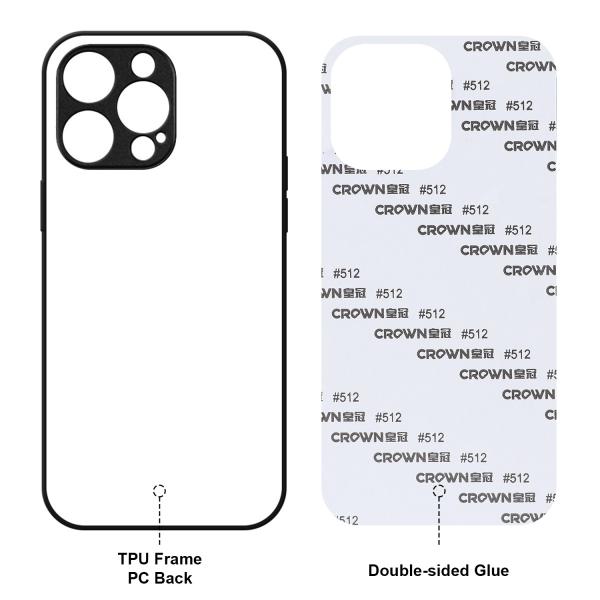 Quality Easy Accessibility Sublimation Phone Case Blanks Shockproof For IPhone 14 15 Pro for sale