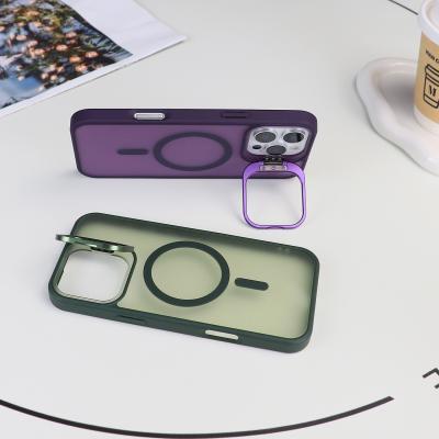 Cina Cappottole per telecamere magnetiche traslucide matte con copertura Magsafe in vendita