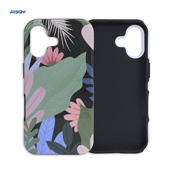 Quality 3D Film Sublimation Blank Phone Case Tpu Pc Mobile Cell Phone Cover For IPhone for sale