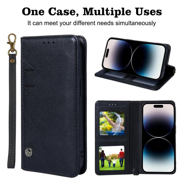 Quality Mobile Cell Phone Leather Cover Card Holder Wallet Leather I Phone Case For for sale