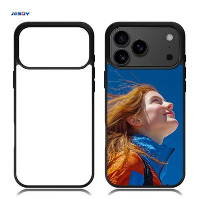 Cobertura de telefone de sublimação em branco 2D DIY Impressão personalizada TPU Caso móvel para iPhone 17