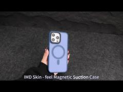 Anti Fingerprint Magnetic Phone Case MagSafe Protective Case Seamlessly