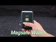 Business N52 Magnetic Phone Wallet With PU Leather Material