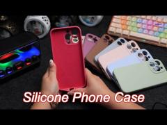スクラッチ耐性 本物の液体シリコン モバイルケース 衝撃防止 iPhone 16 Pro Max