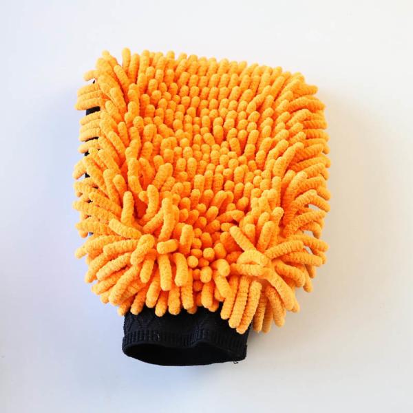 Quality Scratch Free Customized Microfiber Car Cleaning Glove Highly Absorbent for sale