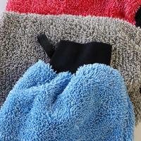 China Multiple Color Chenille Microfiber Car Cleaning Glove Water Absorbent for sale