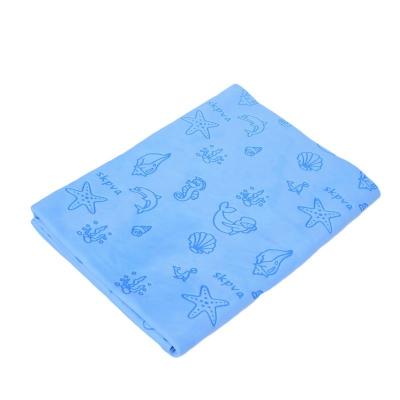 China Embossed 17x13 Inch PVA Cloth Super Absorbent Bagged Chamois Towel For Cleaning for sale