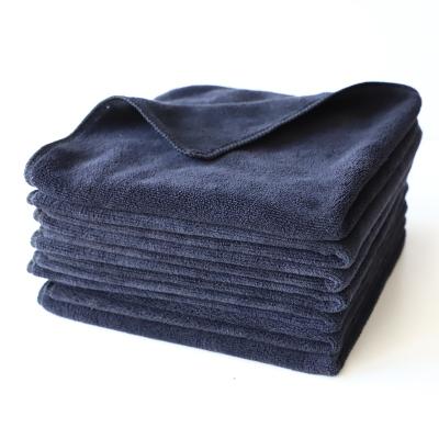 China 80 Polyester 20 Ployamide 40x40cm Microfiber Cleaning Cloth 300gsm With Custom Logo for sale