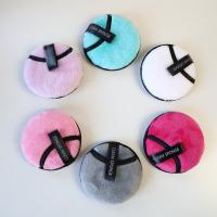 China 2cm Thickness Polyester Microfiber Makeup Remover Pads 10x10cm for sale