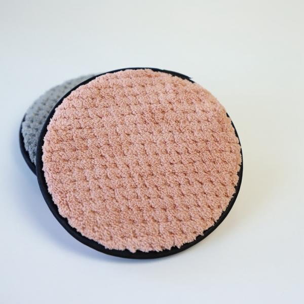Quality ODM Sustainable Microfiber Makeup Remover Pads Advanced Physical Cleansing for sale