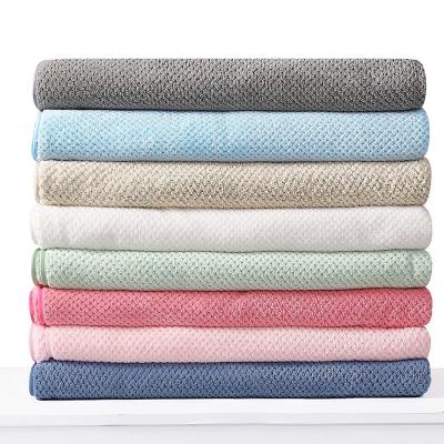 China Fastest Drying Polyester Ployamide Microfiber Bath Towel 90x180cm 300gsm for sale