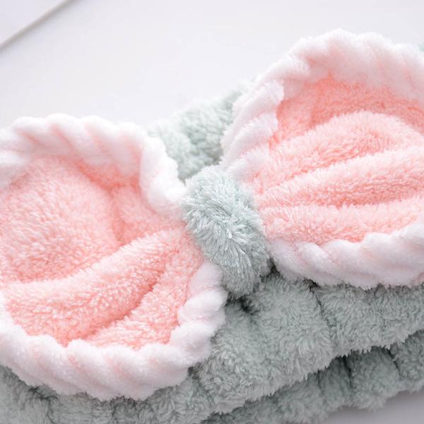 Quality 8x17cm Bowknot Microfibre Headband 80% Polyester 20% Polyamide for sale