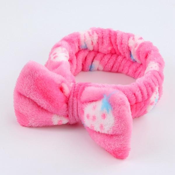 Quality Eco Friendly Microfiber Hair Band / Women'S Spa Headband 5x19cm For Long Term Use for sale