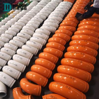 中国 混凝土ポンプパイプ 肘 原産 OEM 重量混凝土配置用 販売のため