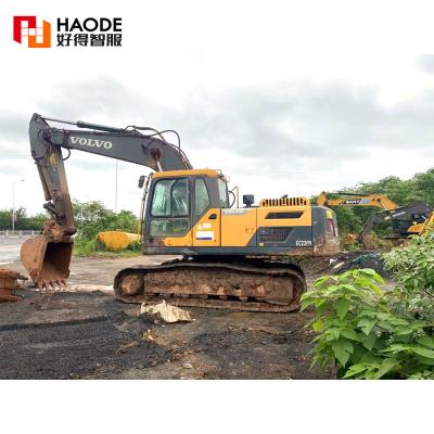 中国 オリジナルの水力シリンダーと6001~8000時間の作業時間を備えたVOLVO EC220掘削機 販売のため