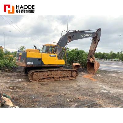 中国 オリジナルの水力シリンダーと6001~8000時間の作業時間を備えたVOLVO EC220掘削機 販売のため