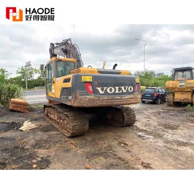 中国 オリジナルの水力シリンダーと6001~8000時間の作業時間を備えたVOLVO EC220掘削機 販売のため