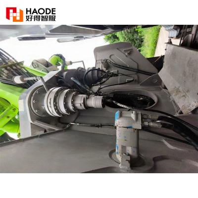 China HAODE ZLJ5550THBKF 70X-6RZ Used Zoomlion Equipment 67m Boom Petrol-Electric Hybrid Pump Truck for sale