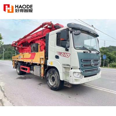 China Sany SY5230THBF 370C-10 Tweeassige betonnen pomptruck uitgerust met TOP Hydraulische pomp Te koop