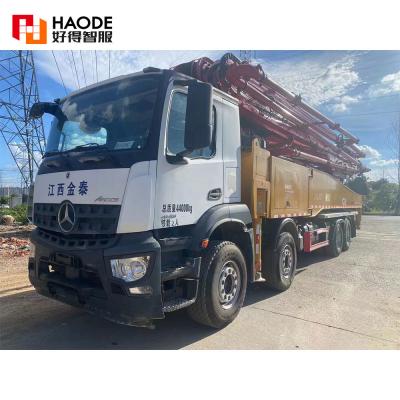 China 2020 56m Sany Concrete Pump Truck Benz Chassis Boom Pump Preço à venda