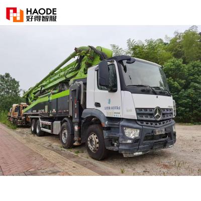 China Equipamento de construção usado bomba de concreto 2020 zoommillion 63m bomba de cimento camião bomba para fábrica de batch Betton à venda