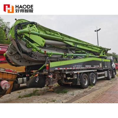 China Equipamento de construção usado bomba de concreto 2020 zoommillion 63m bomba de cimento camião bomba para fábrica de batch Betton à venda