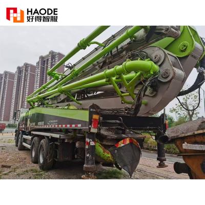 China Equipamento de construção usado bomba de concreto 2020 zoommillion 63m bomba de cimento camião bomba para fábrica de batch Betton à venda