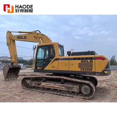 China China Famous Brand SDLG 30 Ton Medium Excavator E6300F Crawler Excavator with Attachments for Sale for sale