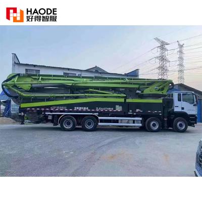 Cina Vendendo Zoomlion 2021 Used Concrete Pump Truck 37m 49m 52m 56m 62m 63m Used Truck Concrete Pump Used Pump Truck in vendita