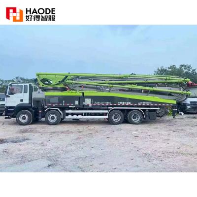 Cina Vendendo Zoomlion 2021 Used Concrete Pump Truck 37m 49m 52m 56m 62m 63m Used Truck Concrete Pump Used Pump Truck in vendita