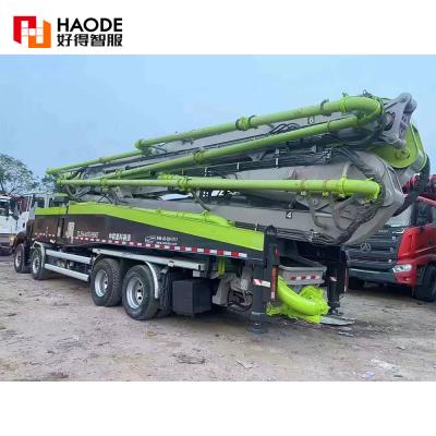 Cina Vendendo Zoomlion 2021 Used Concrete Pump Truck 37m 49m 52m 56m 62m 63m Used Truck Concrete Pump Used Pump Truck in vendita