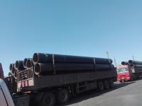 China Spiral LSAW Steel Pipe Length Customized For Piling Project for sale