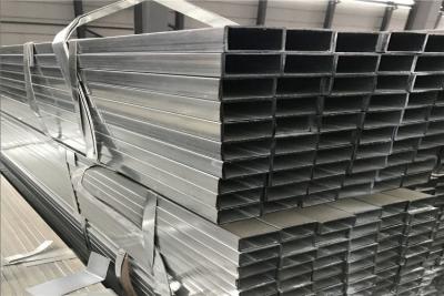 China Q235 Galvanized Square Hollow Section Tube , Carbon Steel Hollow Square Bar for sale