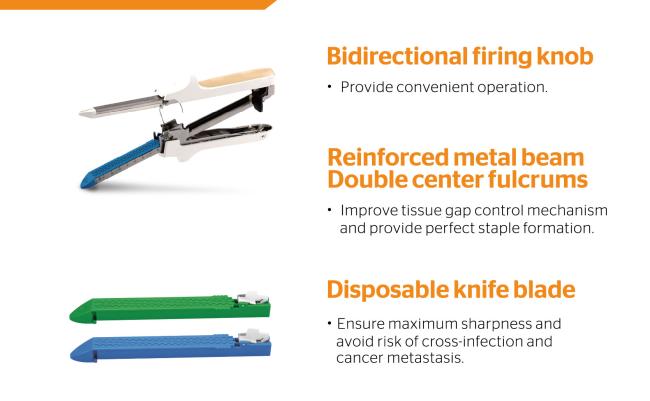 gia linear cutting stapler features