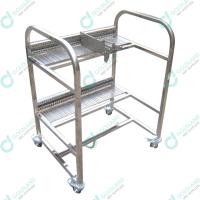 China Forging Silver Disassembly FUJI NXT SMT Feeder Trolley for sale