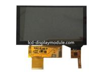 China 40 Pin 800 x 480 Capactive Touch LCD Module ,  12 O'Clock Direction 5.0 TFT LCD Module for sale