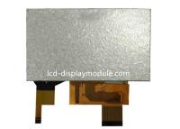 China 40 Pin 800 x 480 Capactive Touch LCD Module ,  12 O'Clock Direction 5.0 TFT LCD Module for sale