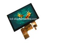 China 40 Pin 800 x 480 Capactive Touch LCD Module ,  12 O'Clock Direction 5.0 TFT LCD Module for sale