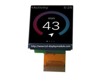 China MCU SPI Interface IPS Square TFT Display Module For Wearable Smart Watch for sale