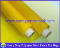 China 140T yellow polyester filter mesh/ screen printing mesh for sale