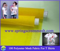 China yellow screen printing mesh for sale