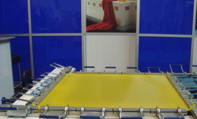 China Polyester screen printing mesh DPP165 Yellow/White  printing boting cloth for sale