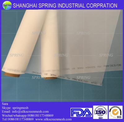 China Nylon mesh micron filter cloth for solid-liquid separation/bolting cloth 64T white for sale