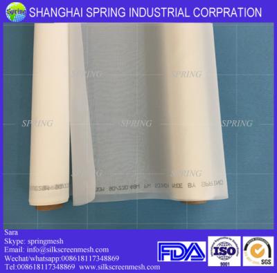 China Polyester silk screen printing mesh fabric 200 mesh count(80T)/Screen printing mesh for sale