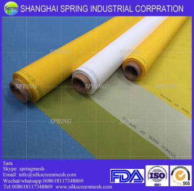 China Polyester screen printing mesh roll for touch screen en venta