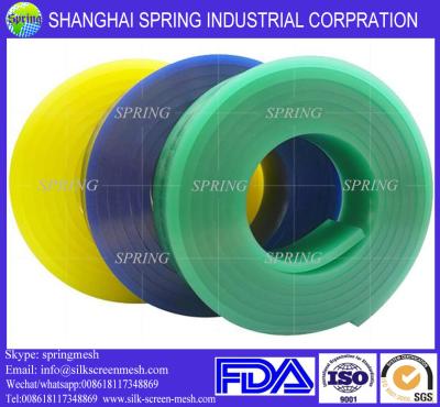 China Printing Material/screen printing squeegee rubber/Squeegee en venta