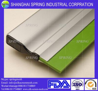 China Screen print squeegees with wooden handle holder/screen printing squeegee aluminum handle en venta