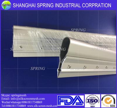 China Screen print squeegees with wooden handle holder/screen printing Aluminum squee/screen printing squeegee aluminum handle en venta